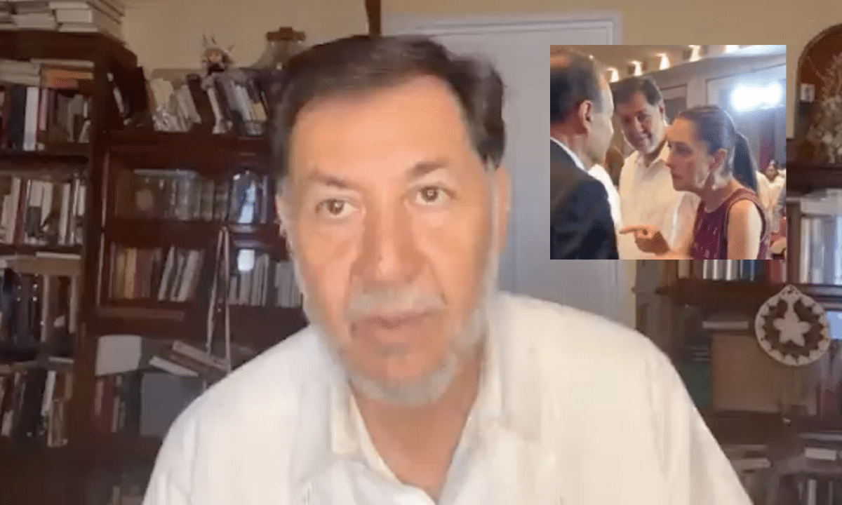 La versión de Noroña: “Marcelo y Monreal llevaron porra. Hostilizaron a ...